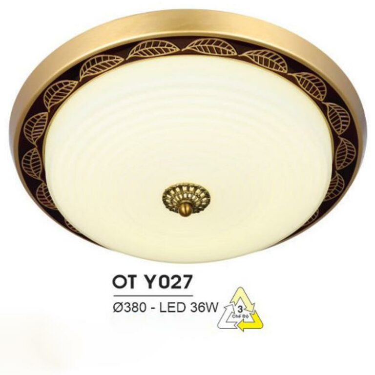 Đèn Ốp Trần Cổ Điển OT Y027 - ĐÈN TRANG TRÍ - Công Ty TNHH THIẾT BỊ DỊCH VỤ HOÀNG GIA