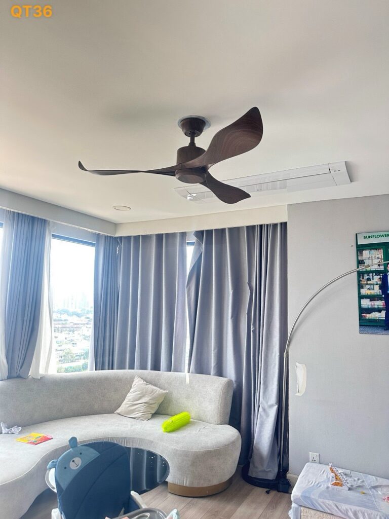 Quạt Trần Cánh Nhựa QT36 - ĐÈN TRANG TRÍ - Công Ty TNHH THIẾT BỊ DỊCH VỤ HOÀNG GIA